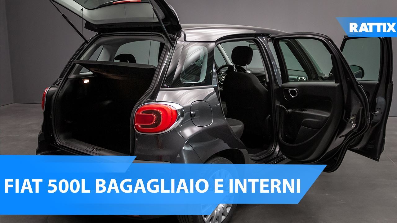 FIAT 500L dimensioni bagagliaio e interni - Ratti Auto