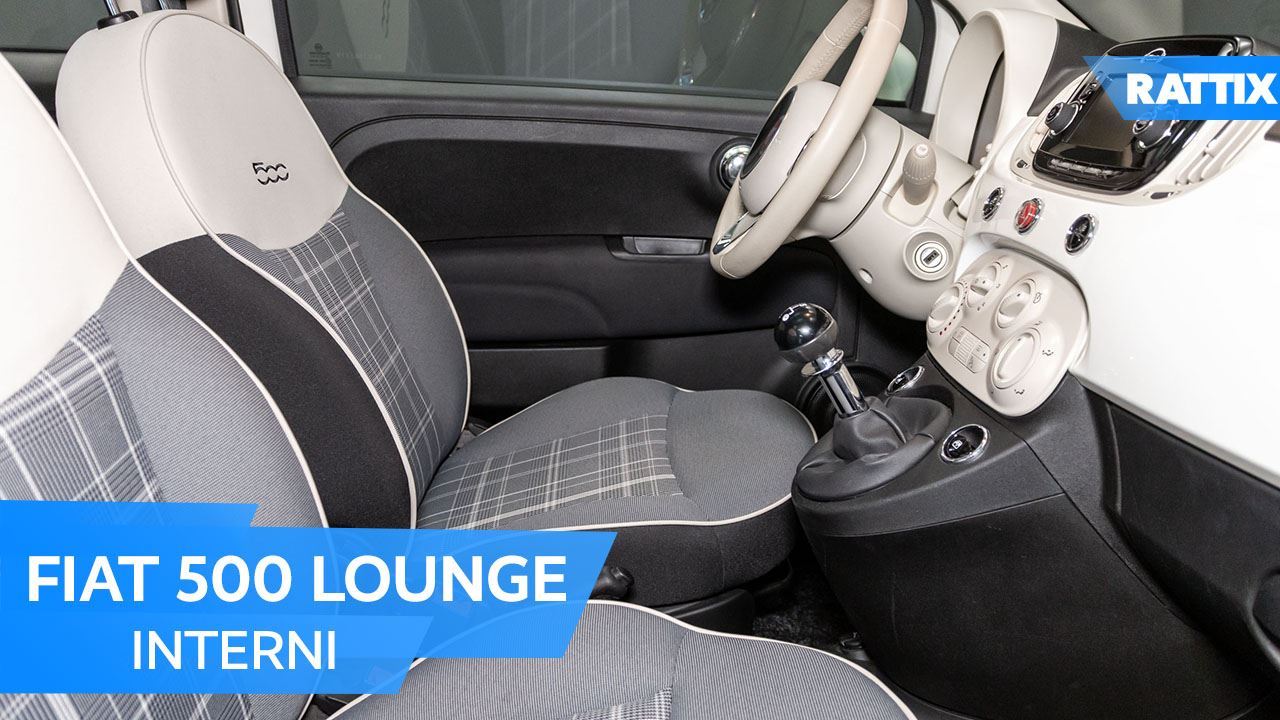 FIAT 500 LOUNGE interni - Rattix - Ratti Auto