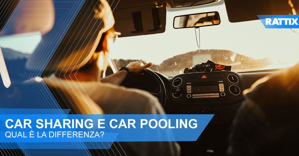 CAR SHARING E CAR POOLING. Qual è la differenza? | Auto Rattix
